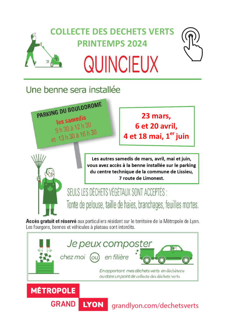 Déchèteries / Recyclerie - Mairie de Quincieux